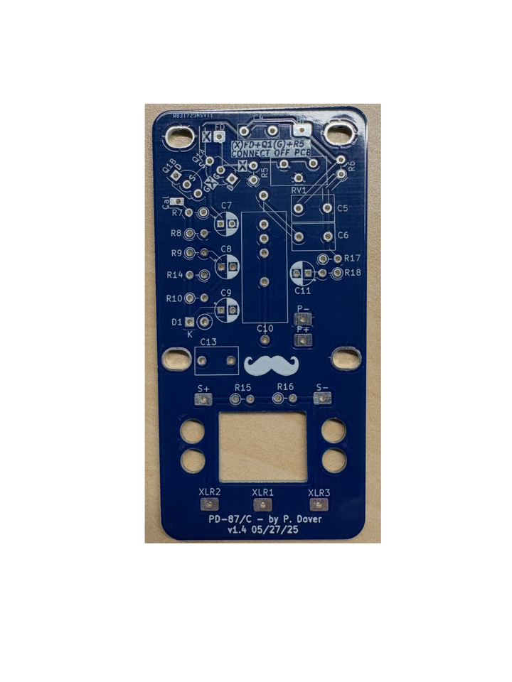 DIY U87-Style Microphone PCB (v1.4) - Build a Pro Studio Condenser Mic ...
