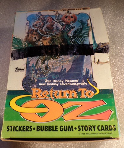 RETURN To OZ Trading Cards Full Box Topps 36 Sealed packs | eBay