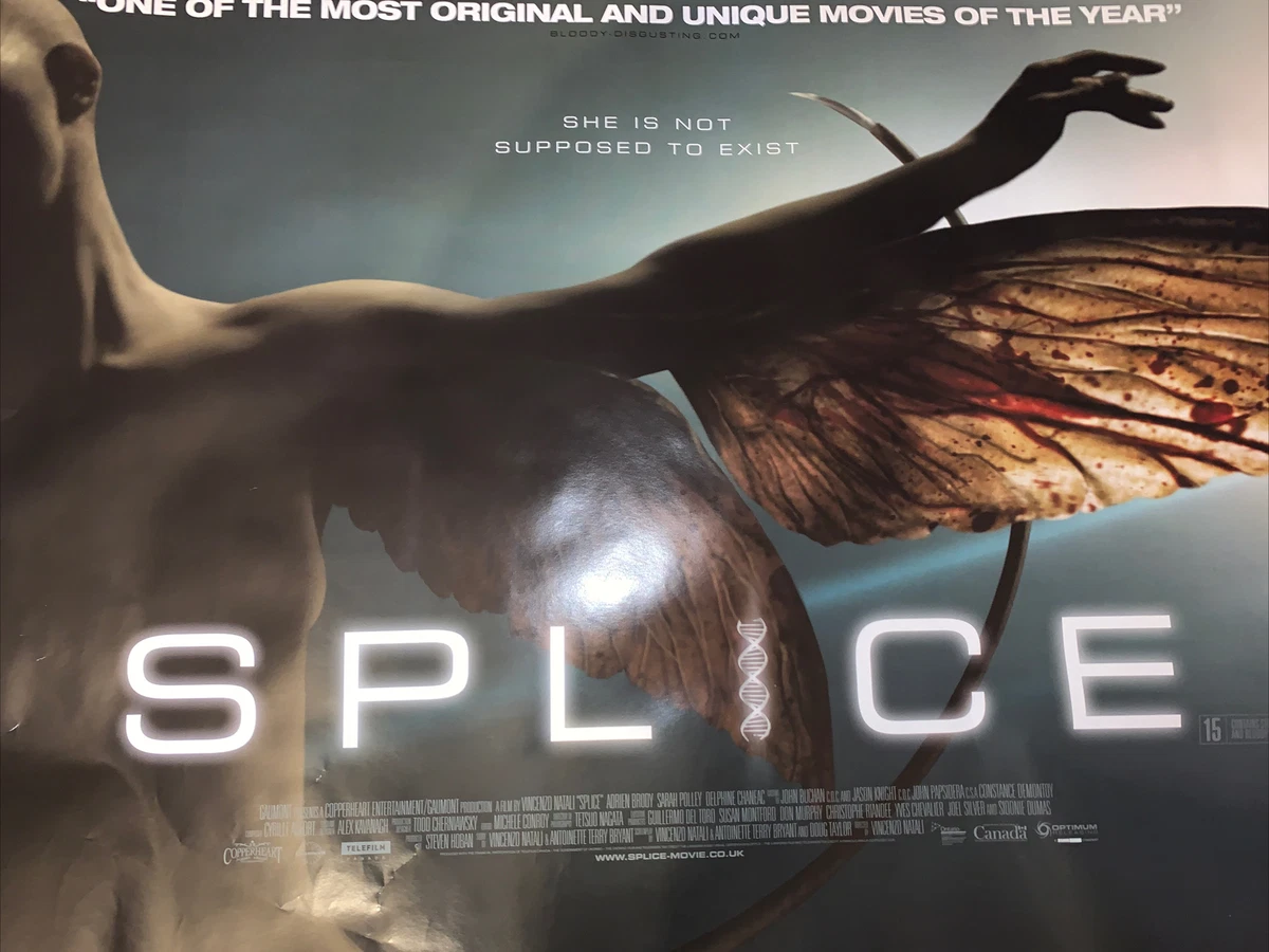 Splice Movie Poster