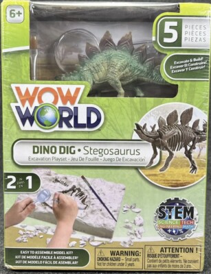 Wow World DINO DIG Stegosaurus | eBay