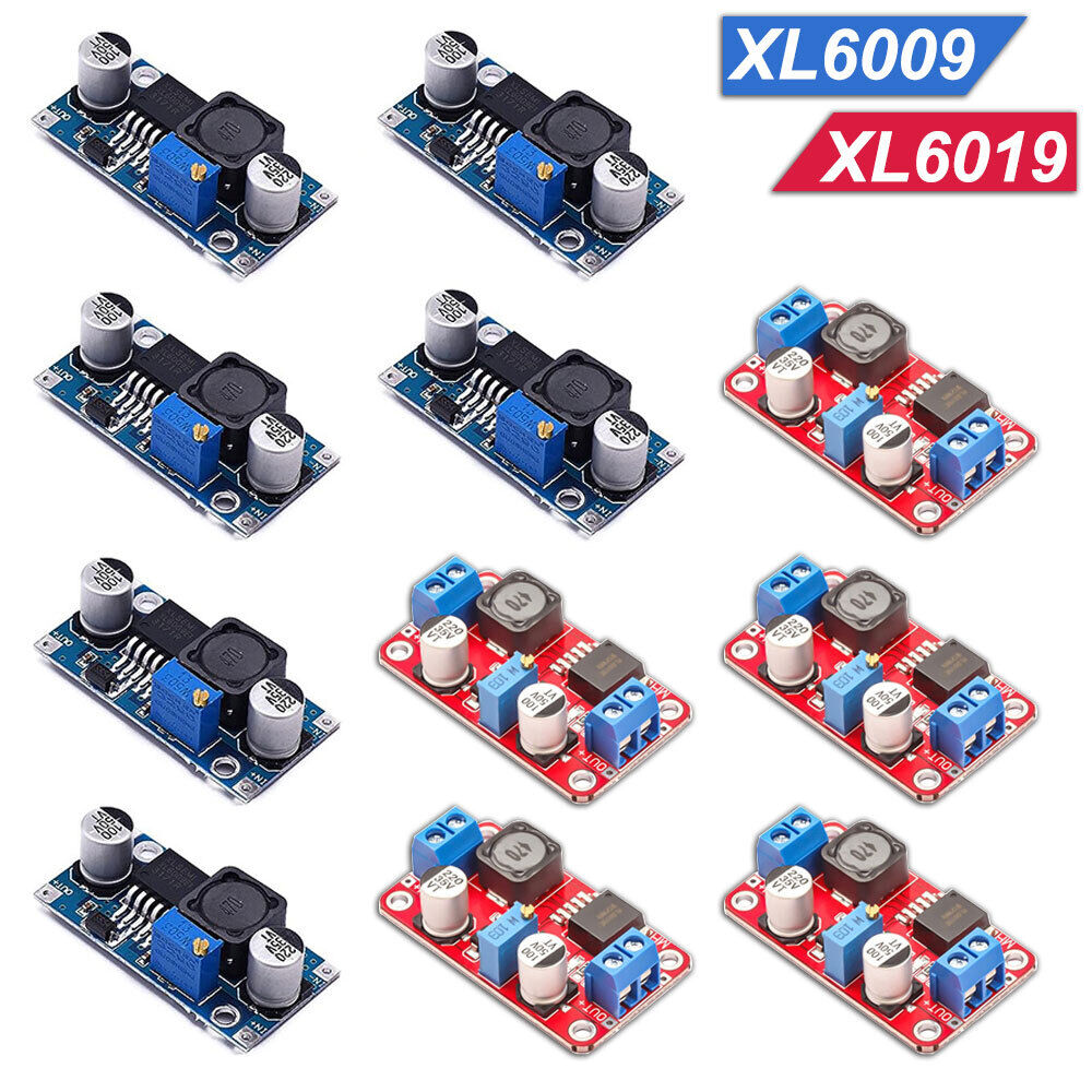 XL6009/6019 DC-DC Voltage Step-up Boost Converter Adjustable XL6009/6019 DC-DC Voltage Step-up Boost Converter Adjustable
