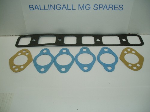 MG TD MK11 TF EXHAUST MANIFOLD GASKET CARBY AND AIR FILTER GASKETS 290 ...