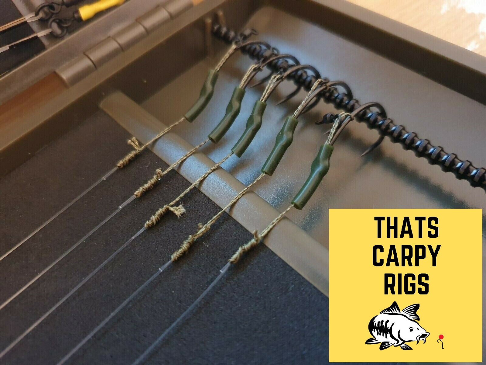 3 Ultimate Carp Rigs - Mark Bryant Carp Rigs Pre Tied Korda Pre Tied ...