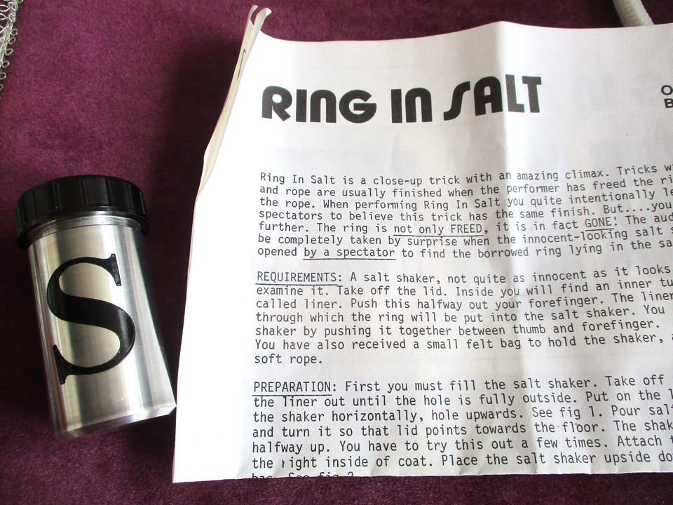 RARE Ring In Salt El Duco | eBay