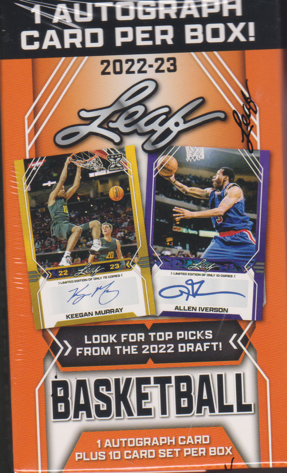 Leaf NBA 2022-23 Draft Basketball Blaster Box 819110014452| eBay
