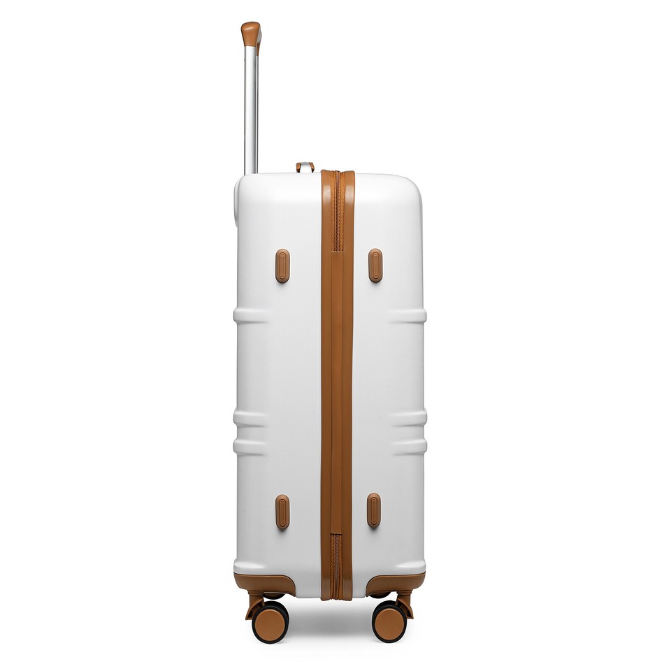 20/24/28Inch ABS+PC Hard Shell Suitcase Set Hand Luggage 4 Wheels Carry ...