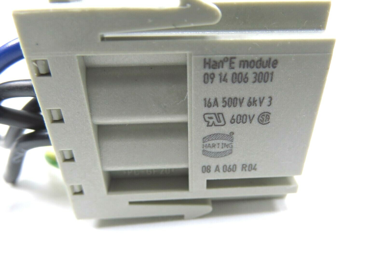 Lot of 2 Han 09140063001 Harting Crimp termination, Male, Contacts: 6 ...