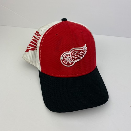 Detroit Red Wings New Era Curved Medium- Large Cotton Hat Cap NHL | eBay