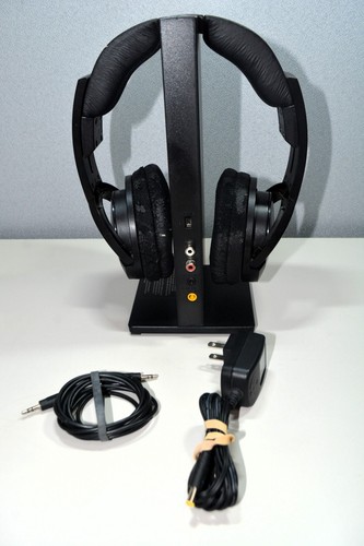 SONY Wireless Headphones MDR-RF985R Black And Transmitter Base TMR ...