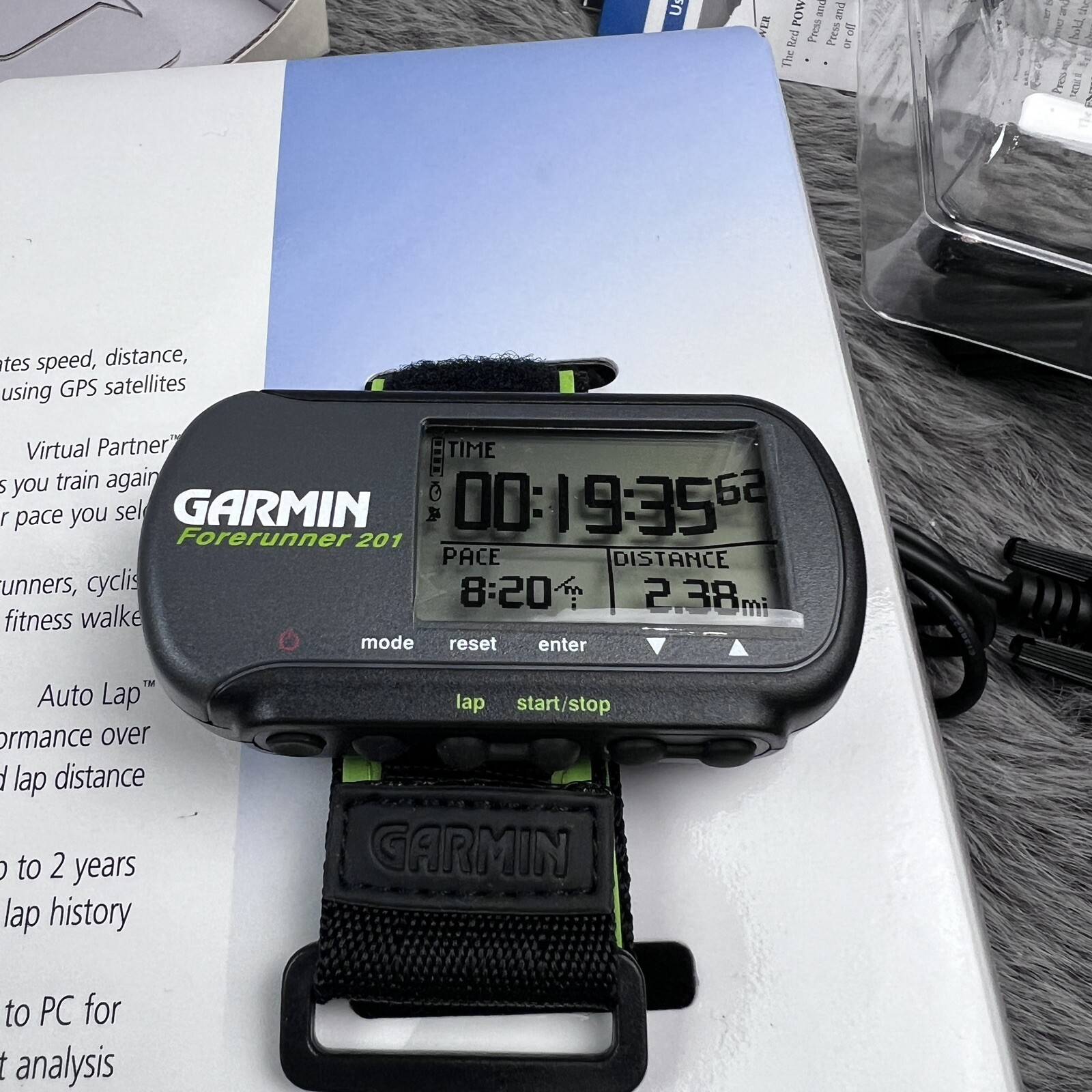 Garmin Forerunner 201 Black GPS Watch for sale online | eBay