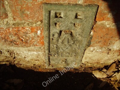 Photo 6x4 OS Flush Bracket S 0128 Burnham Overy Staithe Burnham Overy ...