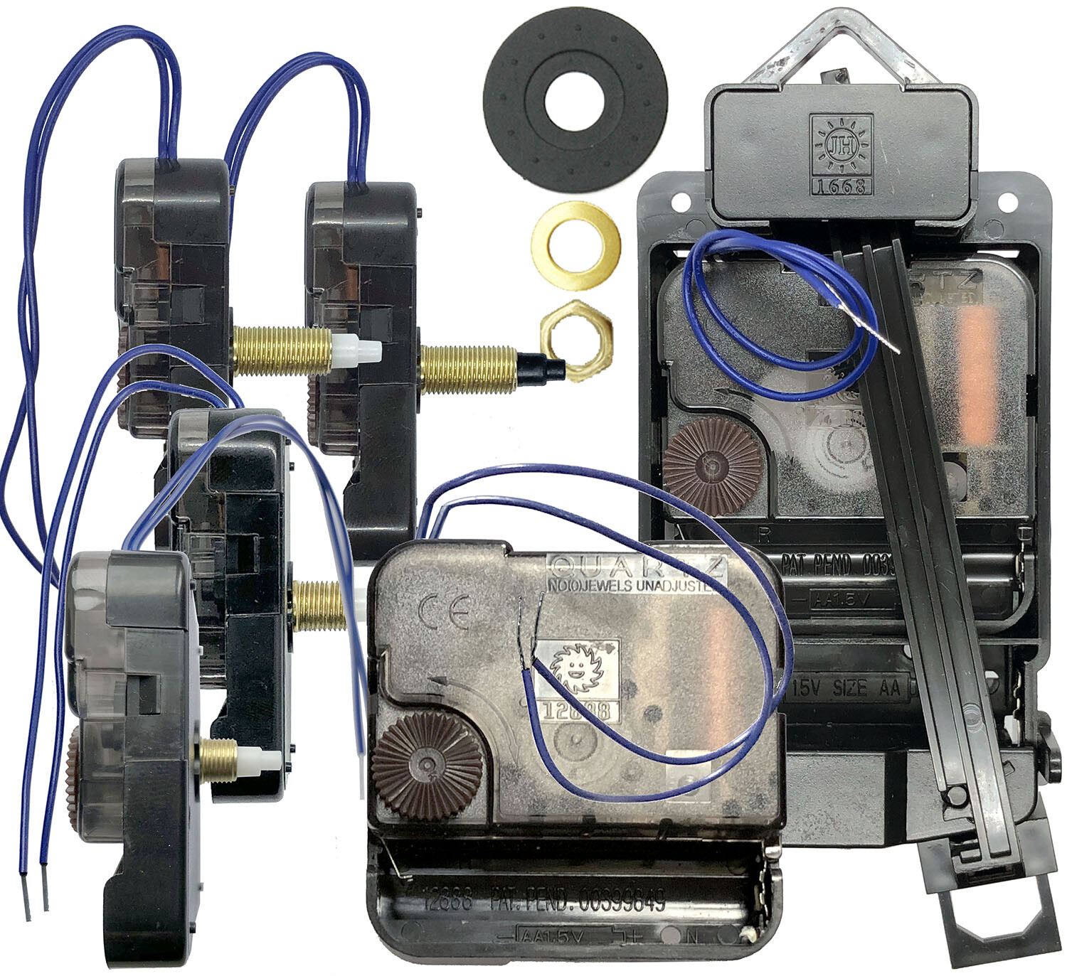 Quartz clock trigger movement, Young Town 12888, for chime, cuckoo, etc ...