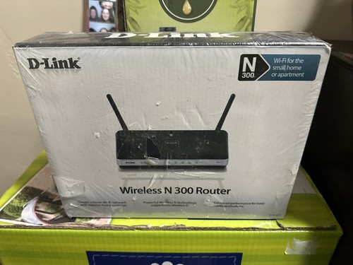 D-Link Wireless N 300 Router DIR-615 Wi-Fi Small Home Apartment Factory ...