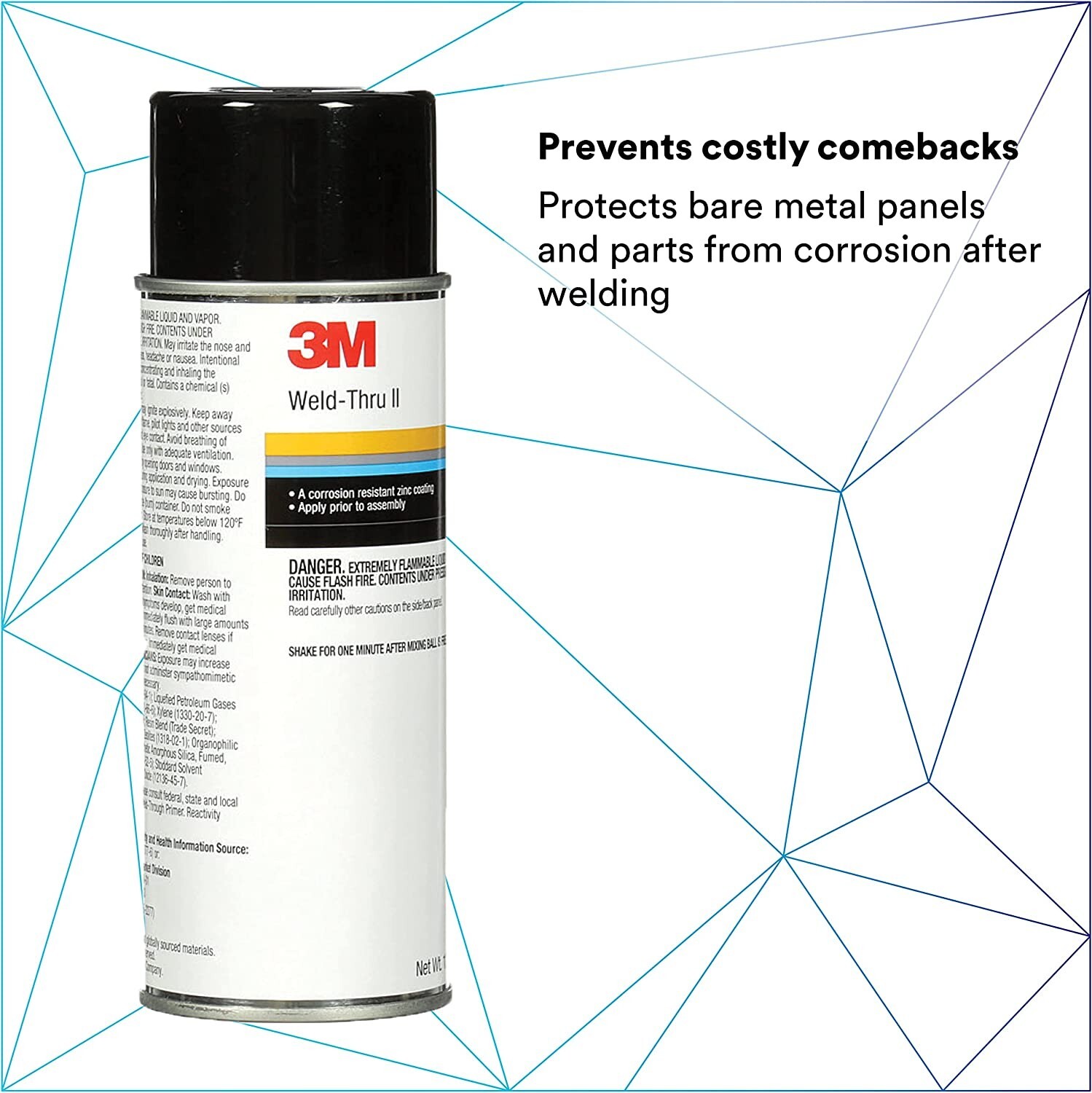 3M Weld-Thru Coating II, 05917, Zinc Based Aerosol Coating 12.75oz | eBay