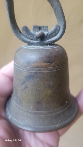 Antique Victorian Bronze Bell - Beautiful Sound! | eBay
