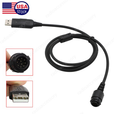 USB Programming Cable For Motorola XPR5550 XPR5550e XPR5580 APX XTL ...