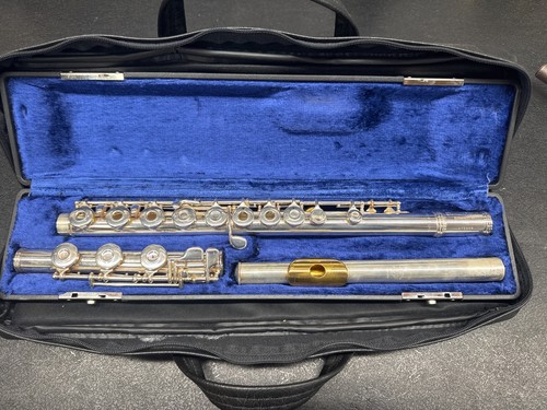 Gemeinhardt 3SB Solid Sterling Silver Flute | Open Hole | B Foot | USA ...