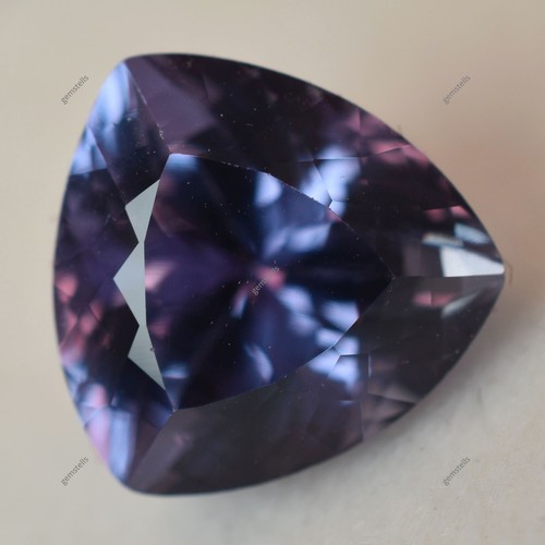 Trillion Cut CERTIFIED 7.60 Ct Natural Color Change Alexandrite Loose ...