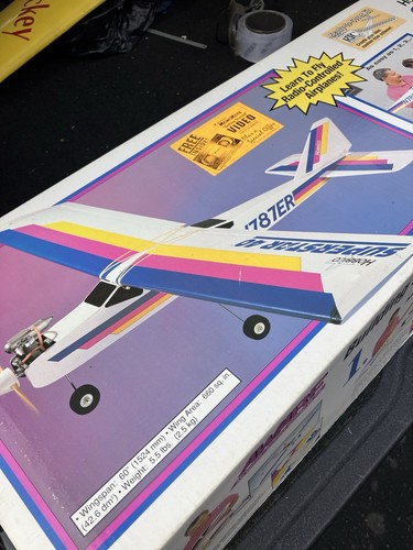 Hobbico Superstar 40 ARC ARF Balsa R/c Model airplane Kit | eBay