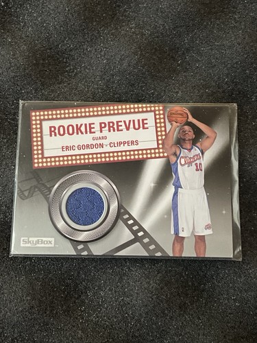 2008-09 Skybox - Rookie Prevue Memorabilia Eric Gordon #RP-EG (MEM, RC ...