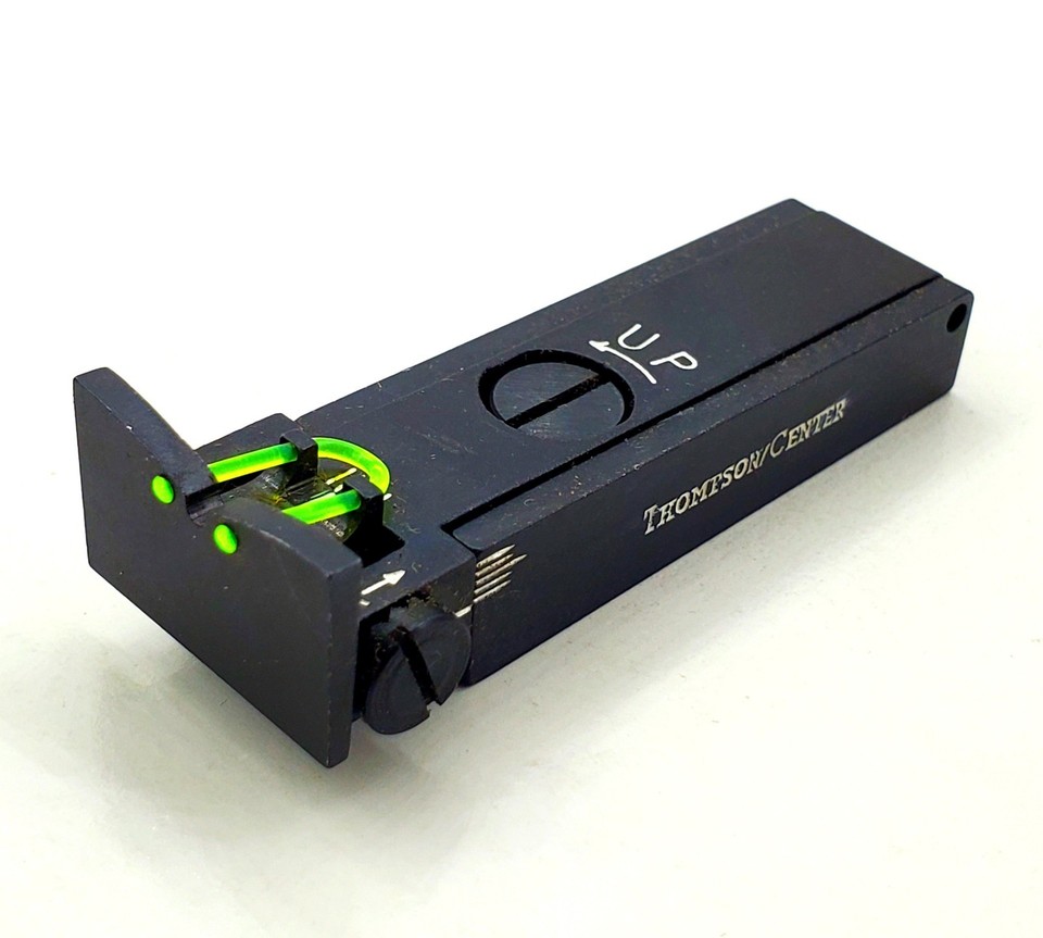 1x Thompson Center Fiber Optic Rear Sight Encore Round Barrel ...