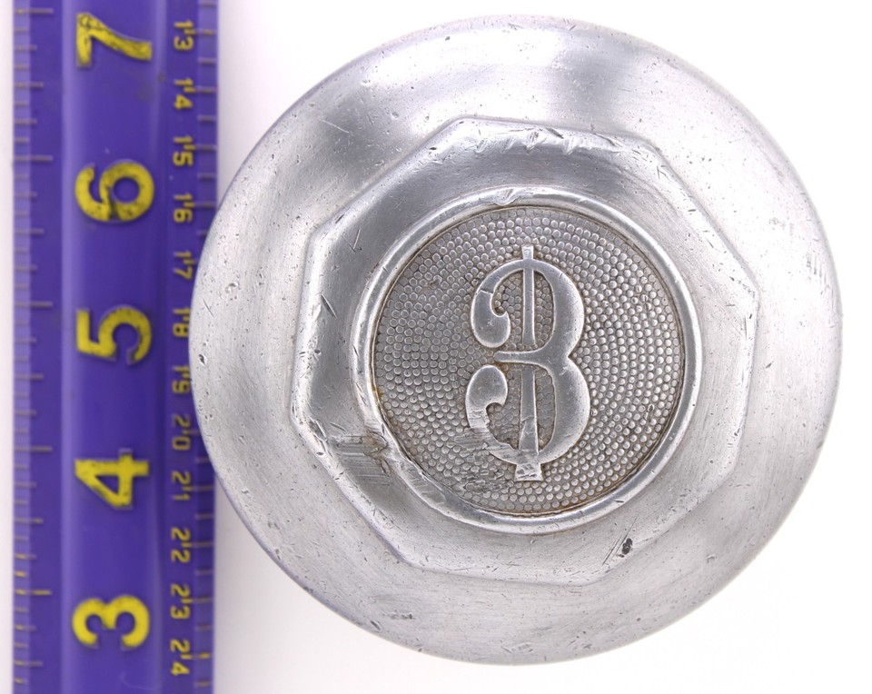 BUICK Aftermarket Replacement Screw-on Hub Caps (3) Pressed Aluminum ...