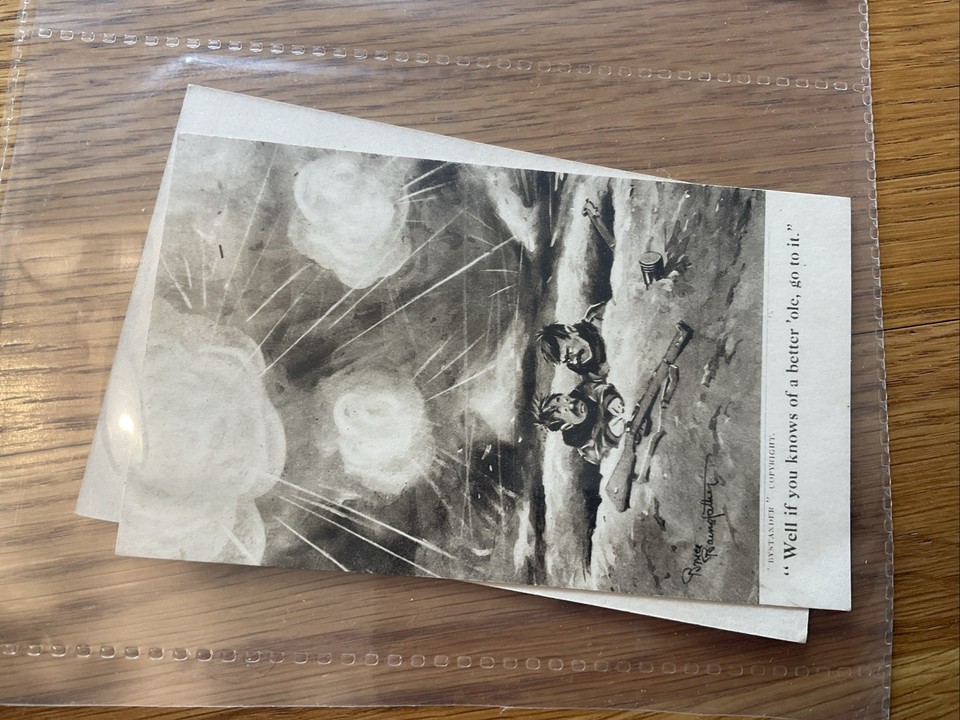 12 x WW1 ‘BYSTANDER’ COMIC HUMOUR POSTCARDS. ALL UNPOSTED EXAMPLES ...