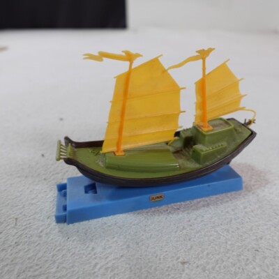 Vintage Eldon Ship Plastic Toy Sailboat 1966 2 Mast Pirate Corsair ...