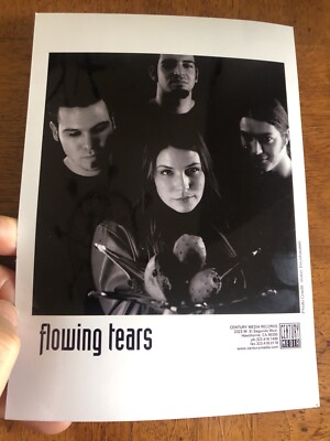 Flowing Tears Music Group Rare Vintage 5X7 Press Photo - Century Media ...
