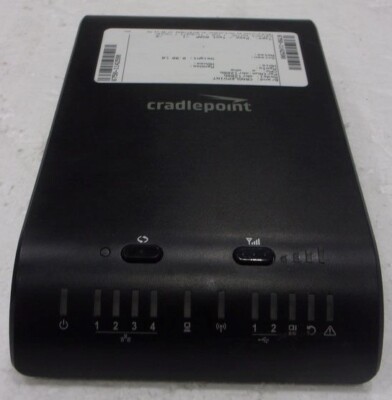 Cradlepoint UXX-MBR1200B MBR1200B Wireless Router WiFi 4 Port SEE NOTES ...