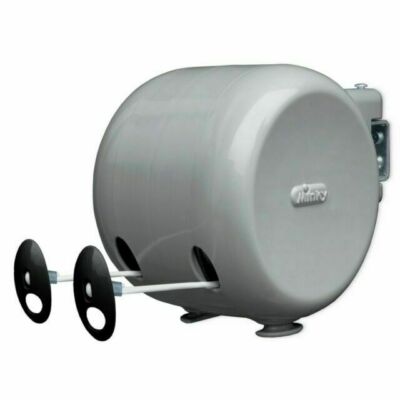 30m Minky Retractable Clothes Reel Double Washing Line Wall Mounted ...