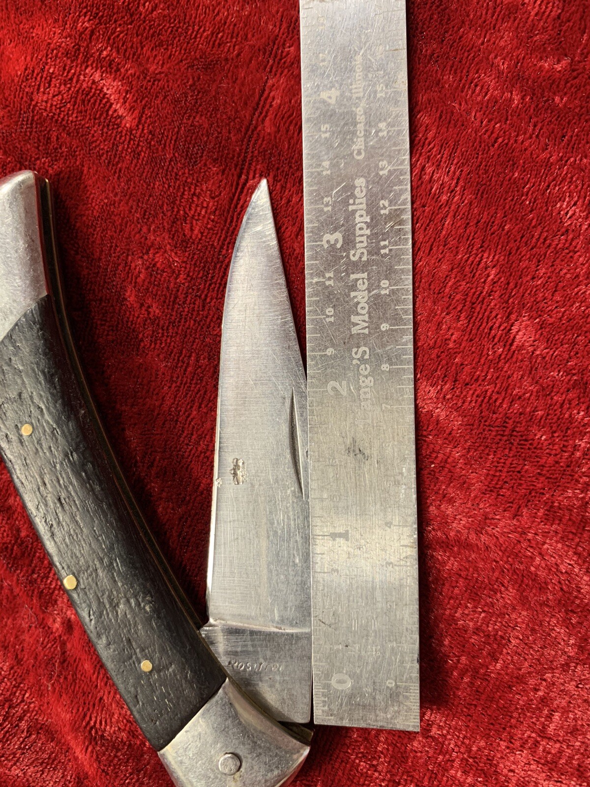 Vintage 1960's 70's Giesser Germany Rostfrei Lockback Pocket Knife Rare ...