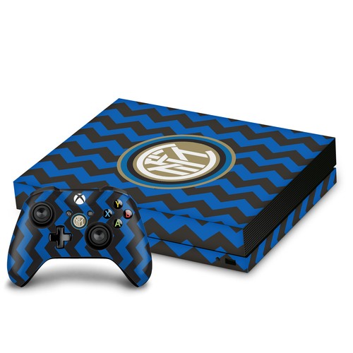 OFFICIAL INTER MILAN 2020/21 CREST KIT VINYL SKIN DECAL FOR XBOX ONE X ...