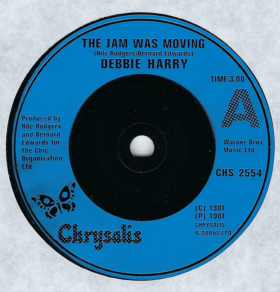 Blondie/Debbie Harry NM ORIGINAL THE JAM WAS MOVING IMPORT 45 W/GREAT ...