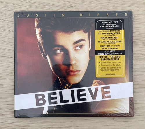 Justin Bieber - Believe - CD & DVD Limited Collector's Edition - New | eBay