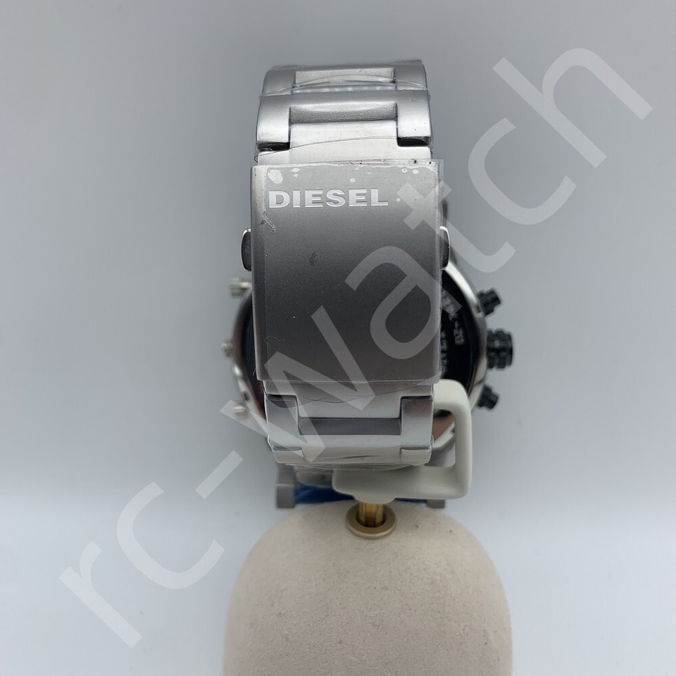 Diesel DZ7421 Mr.Daddy 2.0 Silver-Tone Stainless Steel Chronograph Men ...