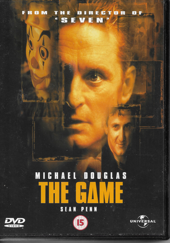 THE GAME (DVD, 2001) David Fincher Michael Douglas Sean Penn | eBay UK