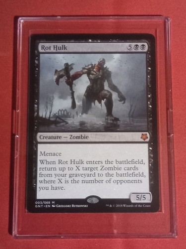 MTG Magic the Gathering Rot Hulk (3/68) Game Night 🔥 Unplayed MNT+ ...