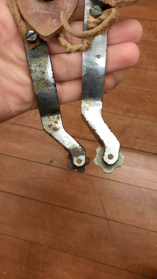 Original NORTH & JUDD SPURS Silver Spurs Marked w/Anchor Cowboy Spurs ...