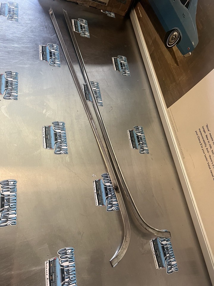 1968 Chevrolet Impala Fastback Vinyl Top Moldings I | eBay