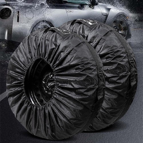Universal Spare Tire Cover Case Polyester Car Tyre Storage Bags Wheel ...