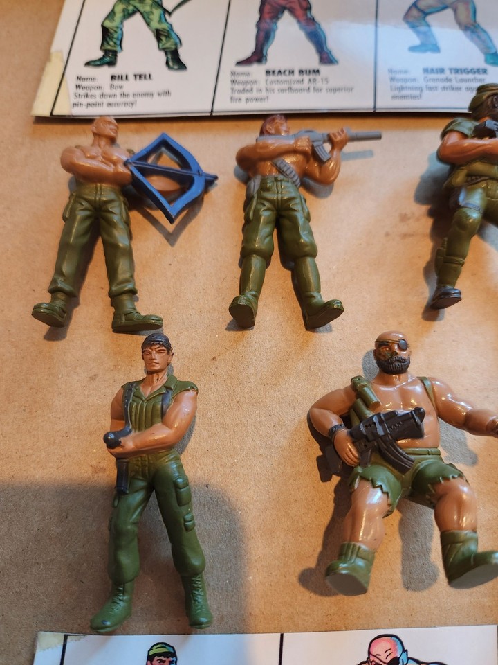 Guts! World's Toughest Troops Jungle Fighters Set of 10 With Packaging ...
