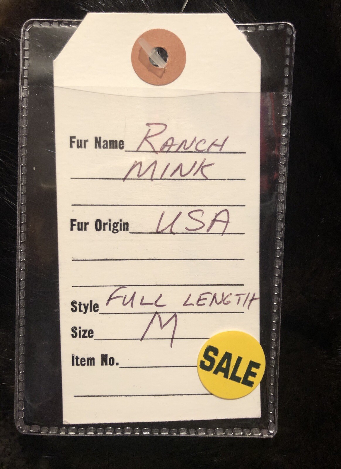 GENUINE RANCH MINK COAT. CONVERTIBLE STYLE, Casual to Dressy. NEW WITH ...