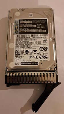 00YK016 Lenovo ThinkSystem 1.2TB 10K SAS 2.5in HDD 7XB7A00027 ...