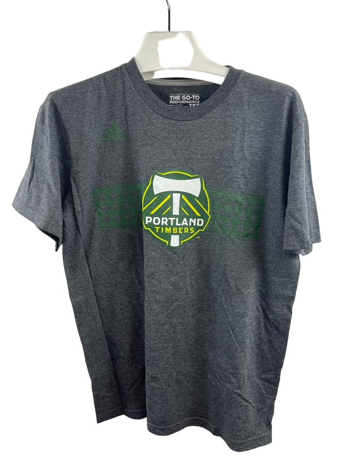 adidas Mens Portland Timbers Band of Brothers Performance Tee,Heathered ...