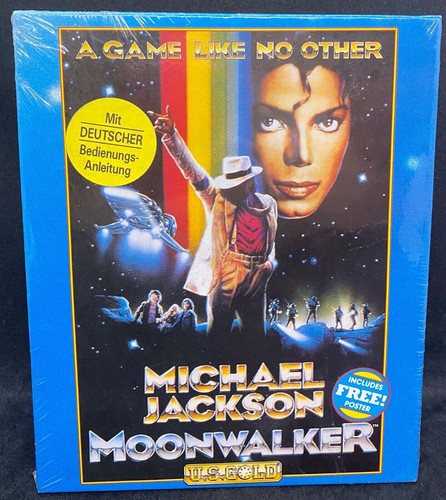 Michael JACKSON'S Moonwalker Atari St + Poster Inside New Factory ...