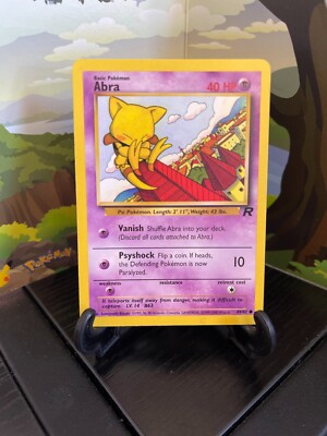 Abra 49/82 - Team Rocket - Common - Pokemon Card TCG - LP | eBay