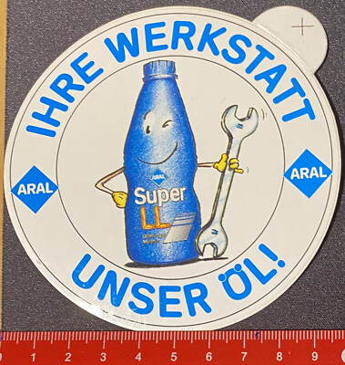 Aral Tankstelle Aufkleber/Sticker: Aral Motoröl (O5-5-35-1) | eBay.de