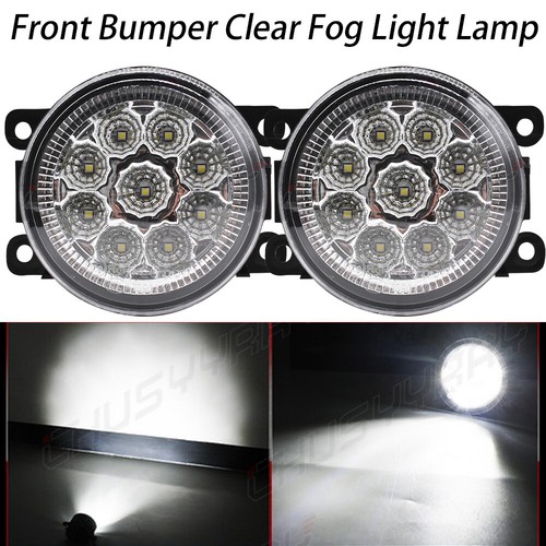 For FORD TRANSIT CONNECT 2011-2022 Led Front Bumper Clear Fog Lights ...