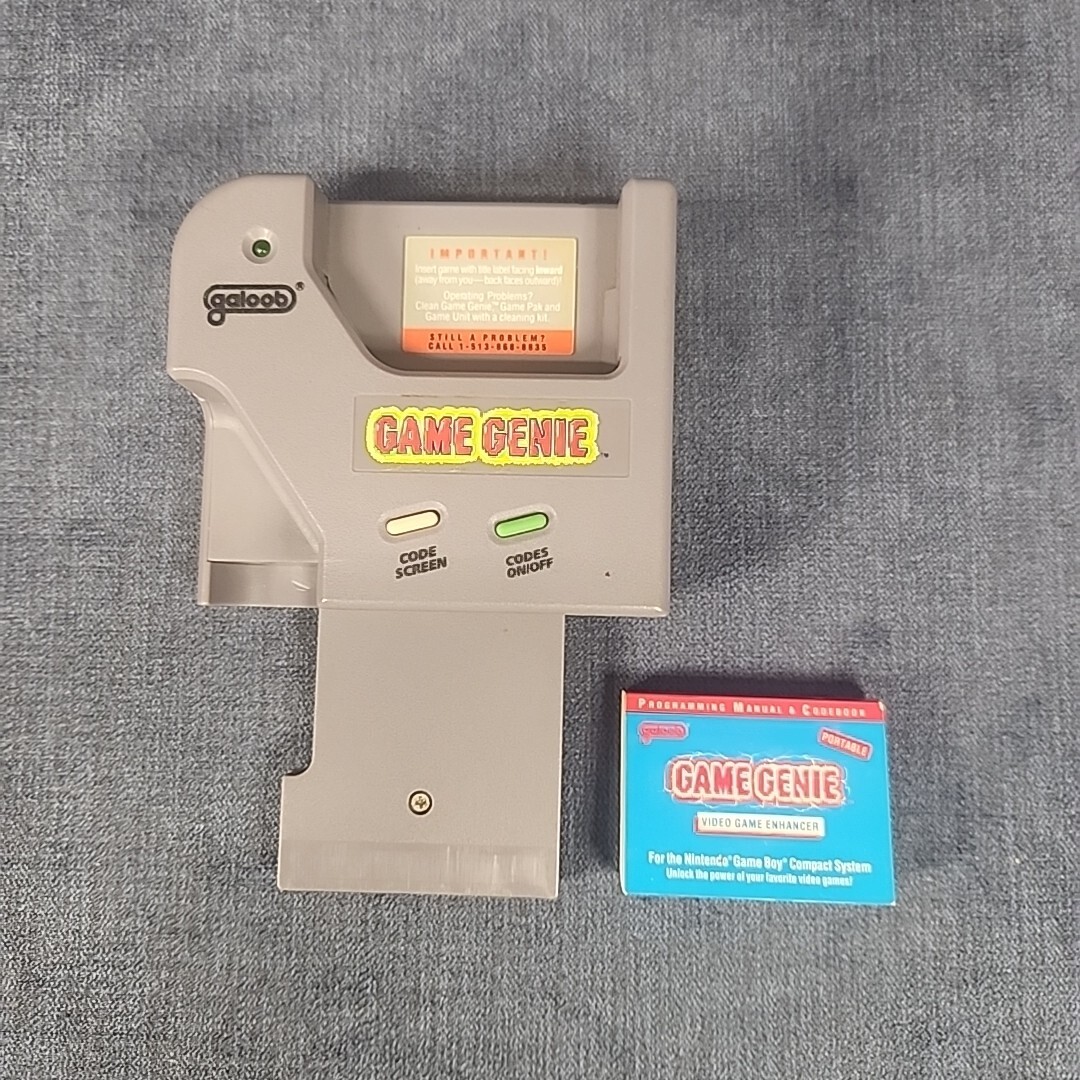 Game Genie by Galoob w/Code Book (Nintendo, 2000) Nintendo Game Boy s ...